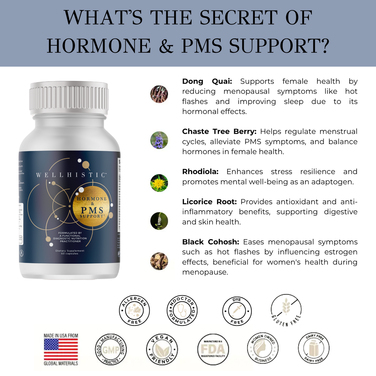 HORMONE & PMS SUPPORT (Pre-Order) – Wellhistic
